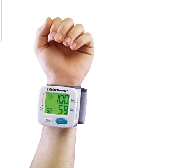 Color Doctor | Other | Color Doctor Blood Pressure Wrist Monitor Alert ...